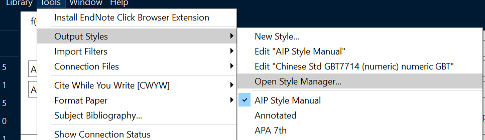 Overleaf 中使用Endnote——如何获得bib格式 - leaf_in_autumn - 博客园