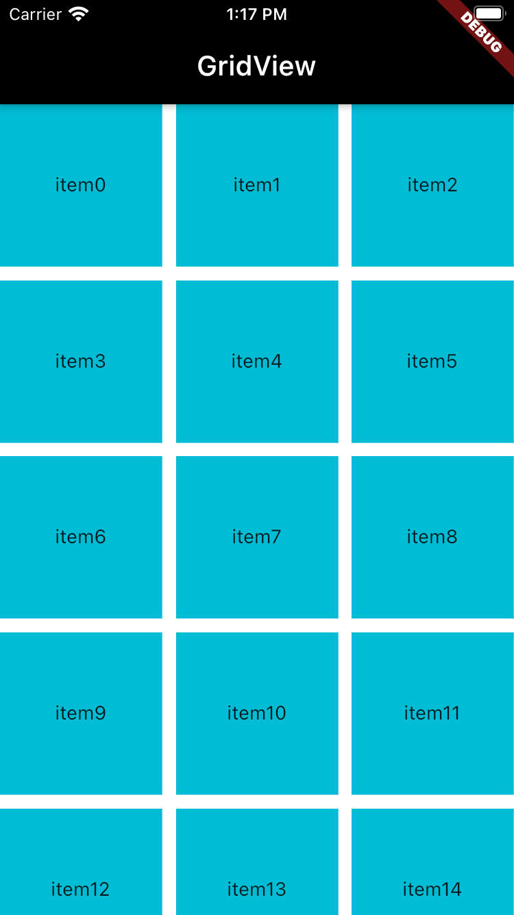 [flutter 22] Gridview Comefromchina 博客园