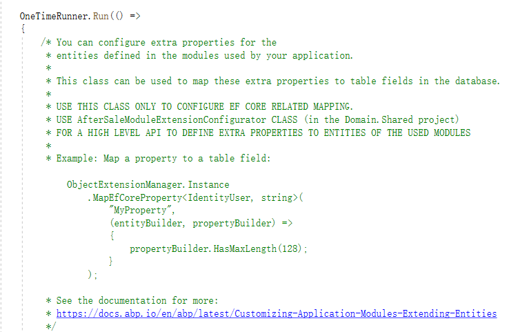 abp vnext扩展实体及DTO对象 - 梦想代码-0431 - 博客园