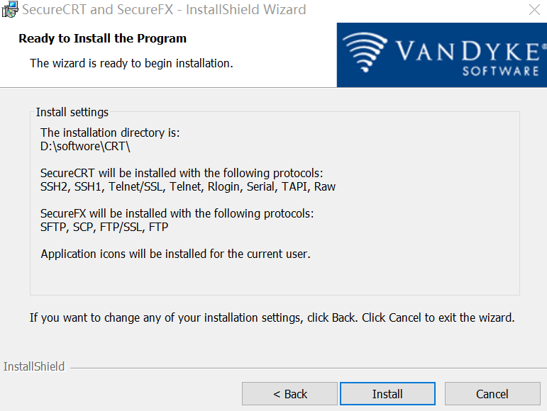 Secure CRT详细安装（小白总结，成功安装） - 转身我便在你身后 - 博客园