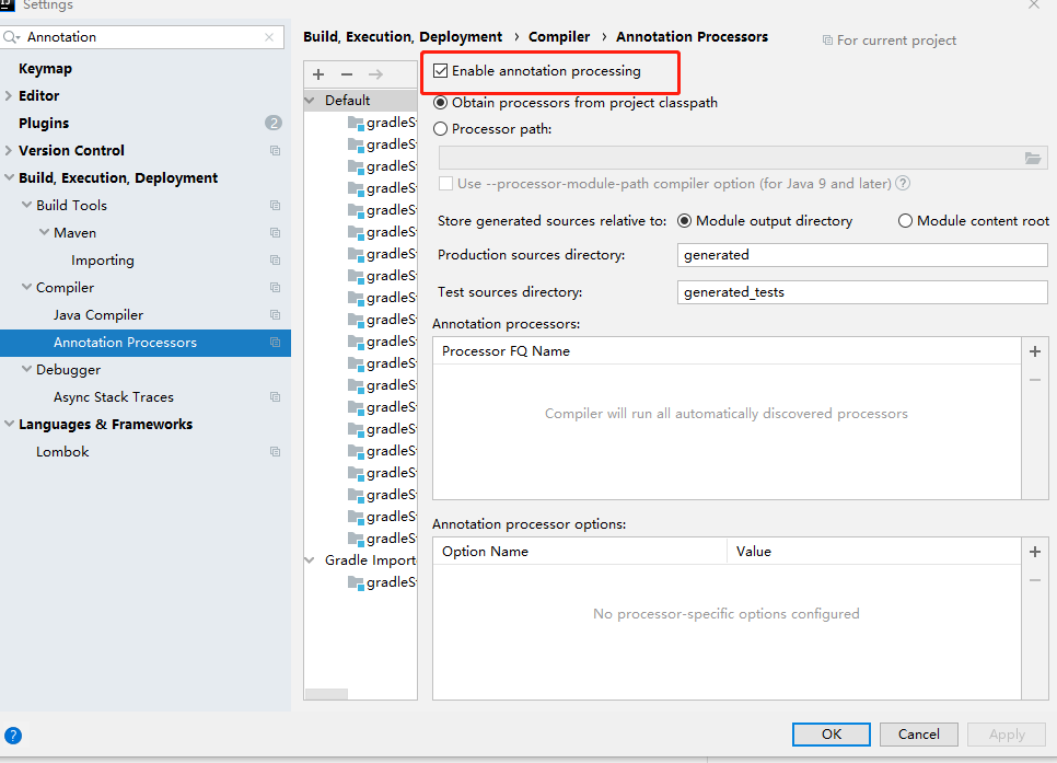 IDEA用Gradle构建项目时，lombok插件无效的解决办法 - 棒棒糖堂堂主 - 博客园