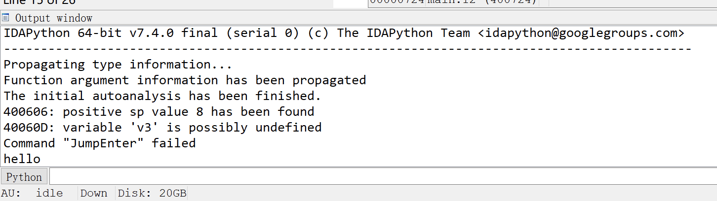 IDAPython使用 - 天气冷 - 博客园