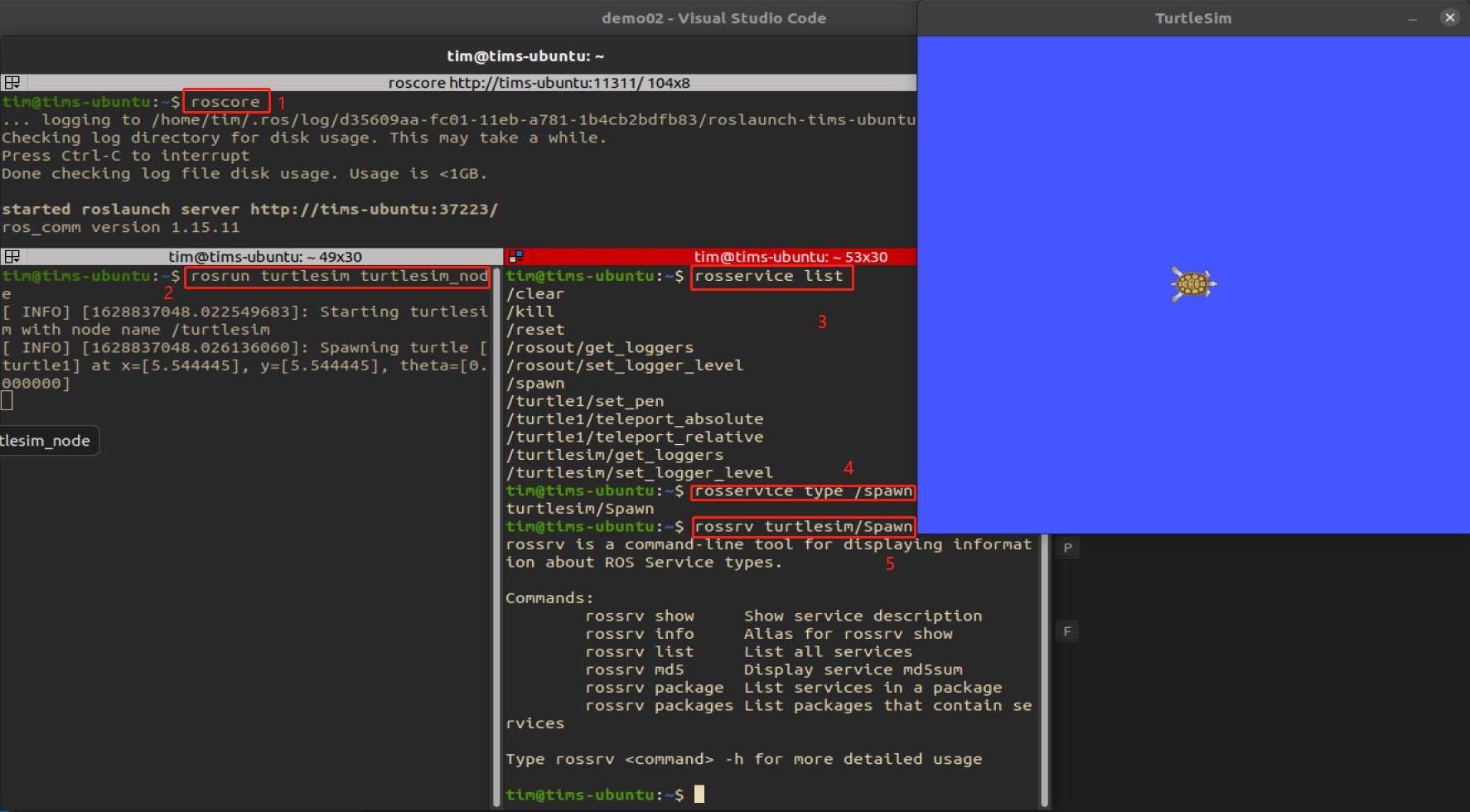 ROS - 小海龟控制器 - Alexbeast-CN - 博客园