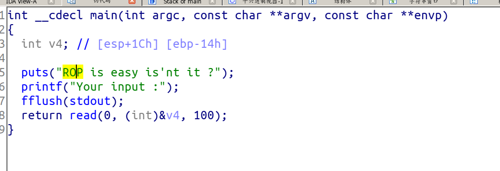 cmcc_simplerop来自BUUCTF - Mua_Uncle_W - 博客园