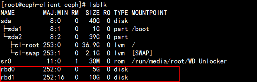 Ceph集群里Rbd、Cephfs以及高可用性部署 - 雾雨风 - 博客园
