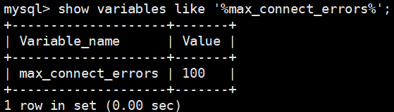 连接数据库出现Host 'xxx' is blocked because of many connection error; unblock ...