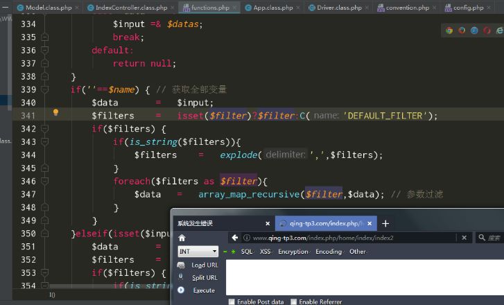 代码审计-thinkphp3.2.3框架漏洞sql注入 - 80sec安全团队 - 博客园