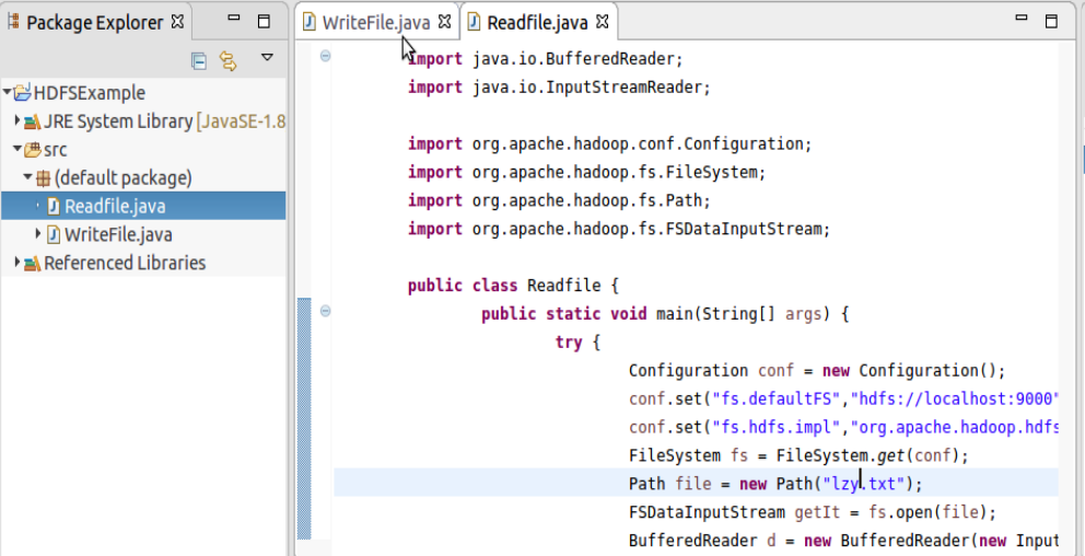 05 HDFS Java API应用实例（补交） - leomm - 博客园