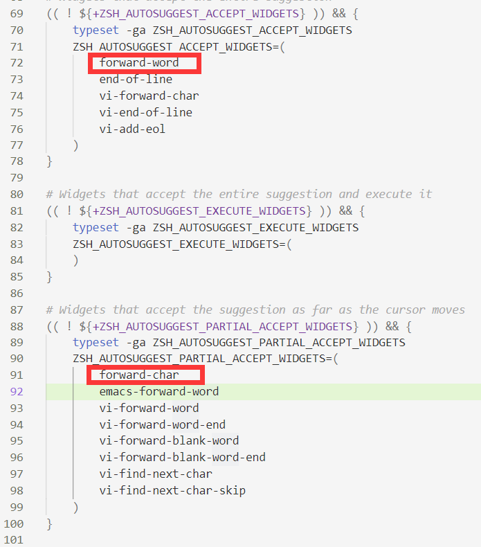 zsh-autosuggestions 插件按单词补全方法 - huizh - 博客园