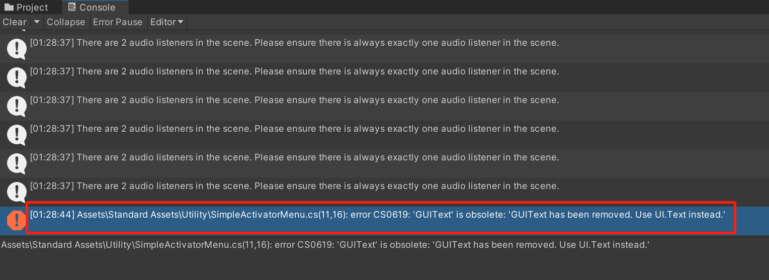 Unity2020报错：GUIText has been removed. Use UI.Text instead - 灰灰5471 - 博客园