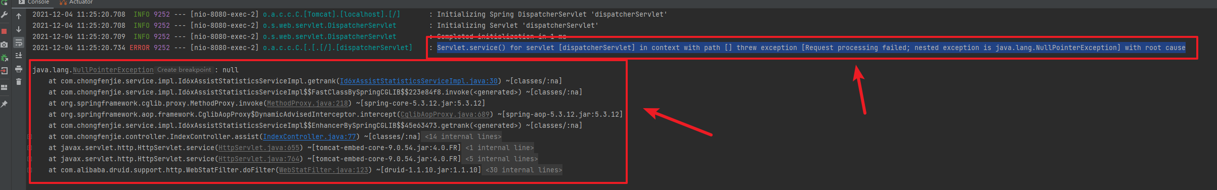 关于rvice For Servlet Dispatcherservlet In Context With Path Threw Exception 4115