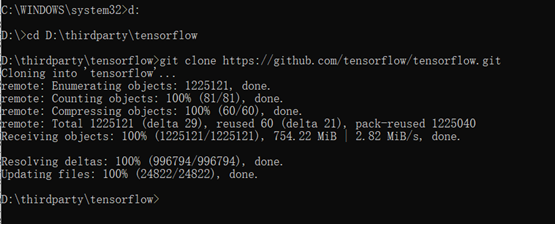 Windows 环境TensorFlow源码C++编译———实战与避坑记(2) - bluesky998 - 博客园