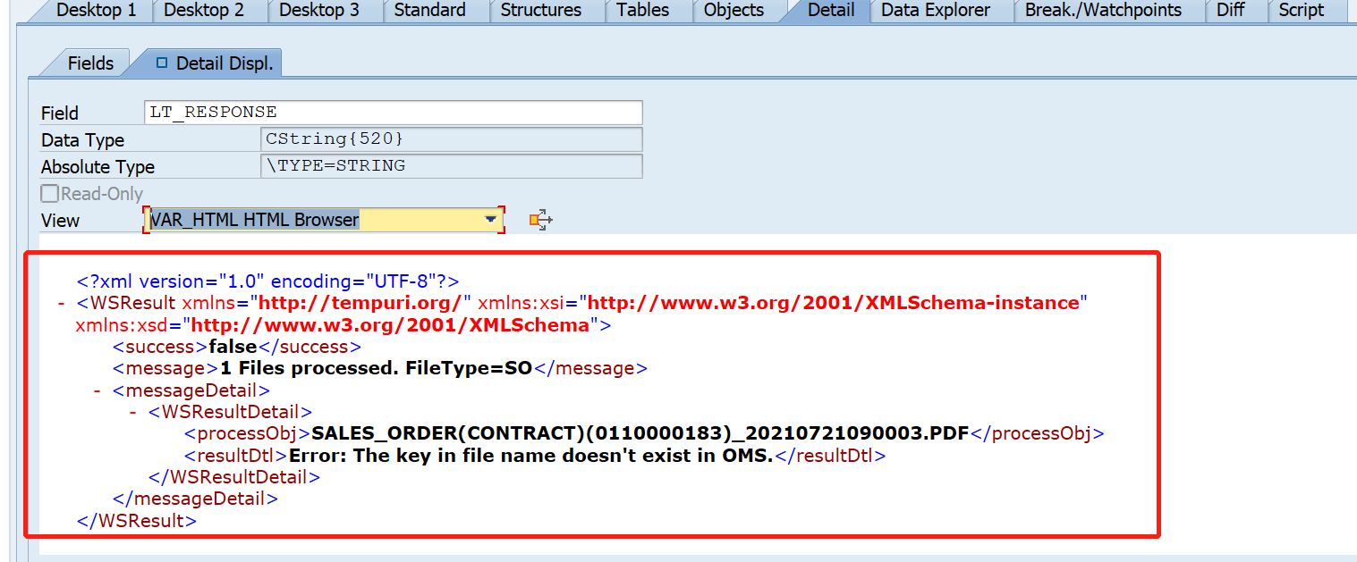SIMPLE TRANSFORMATION OF STRUCTURE USING STRANS ( ABAP-> XML) - TorranceZhao - 博客园