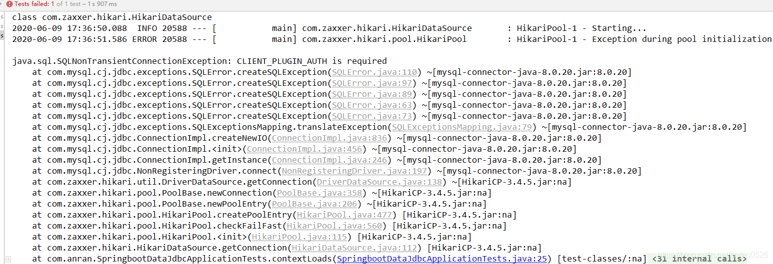 连接mysql报错clientpluginauth Is Required 会飞的金鱼 博客园eoi 6941