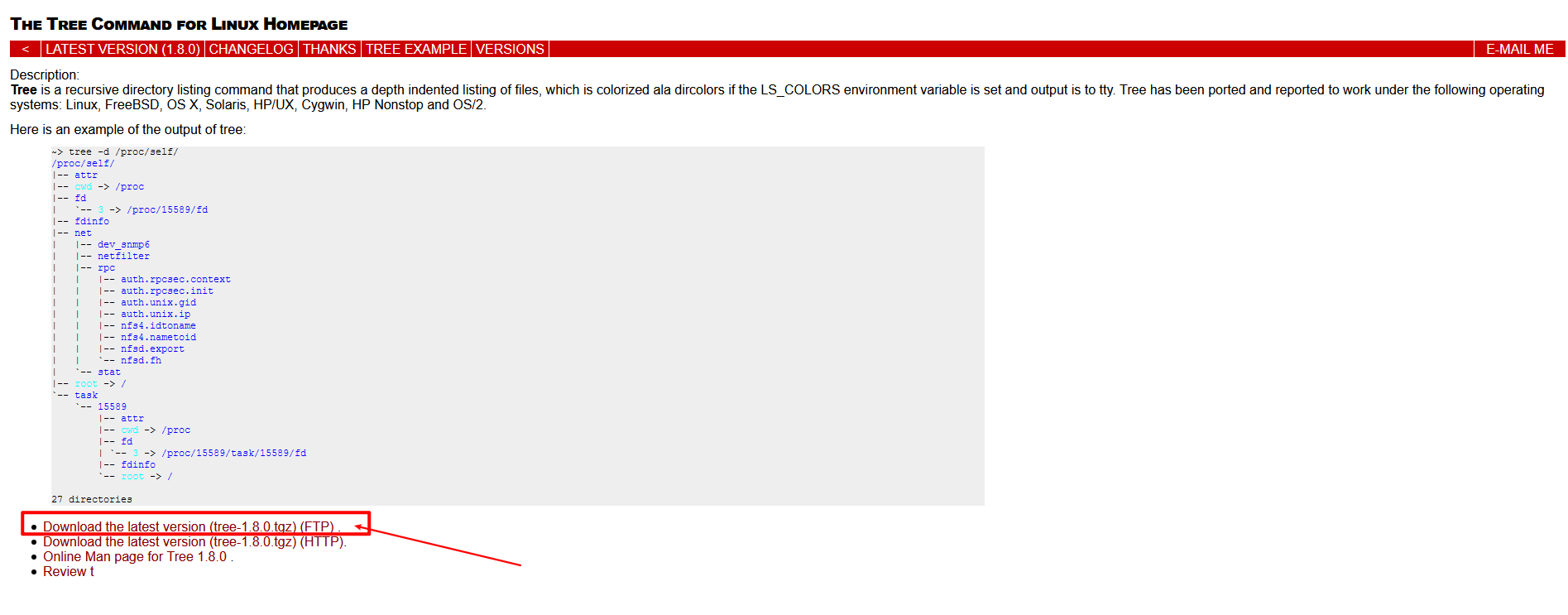 centos 7 手工安装tree过程 - xuchao4177 - 博客园