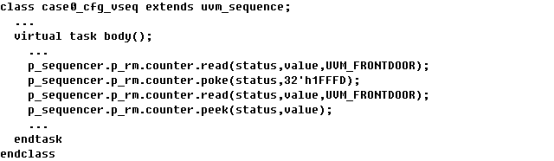 3-特殊uvm_reg与uvm_mem - 知北游。。 - 博客园