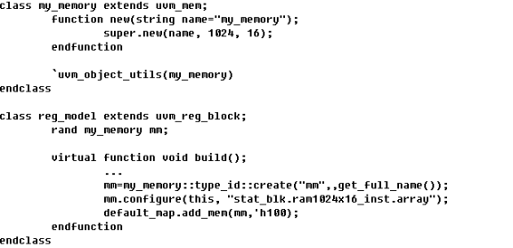 3-特殊uvm_reg与uvm_mem - 知北游。。 - 博客园