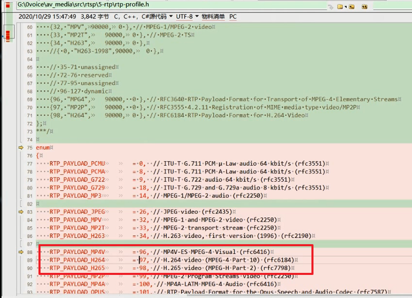【协议开发】RTSP协议开发-2 【AAC封包RTP】 - OzTaking - 博客园
