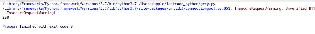 解决Python3 控制台输出InsecureRequestWarning的问题 - yanrufei - 博客园